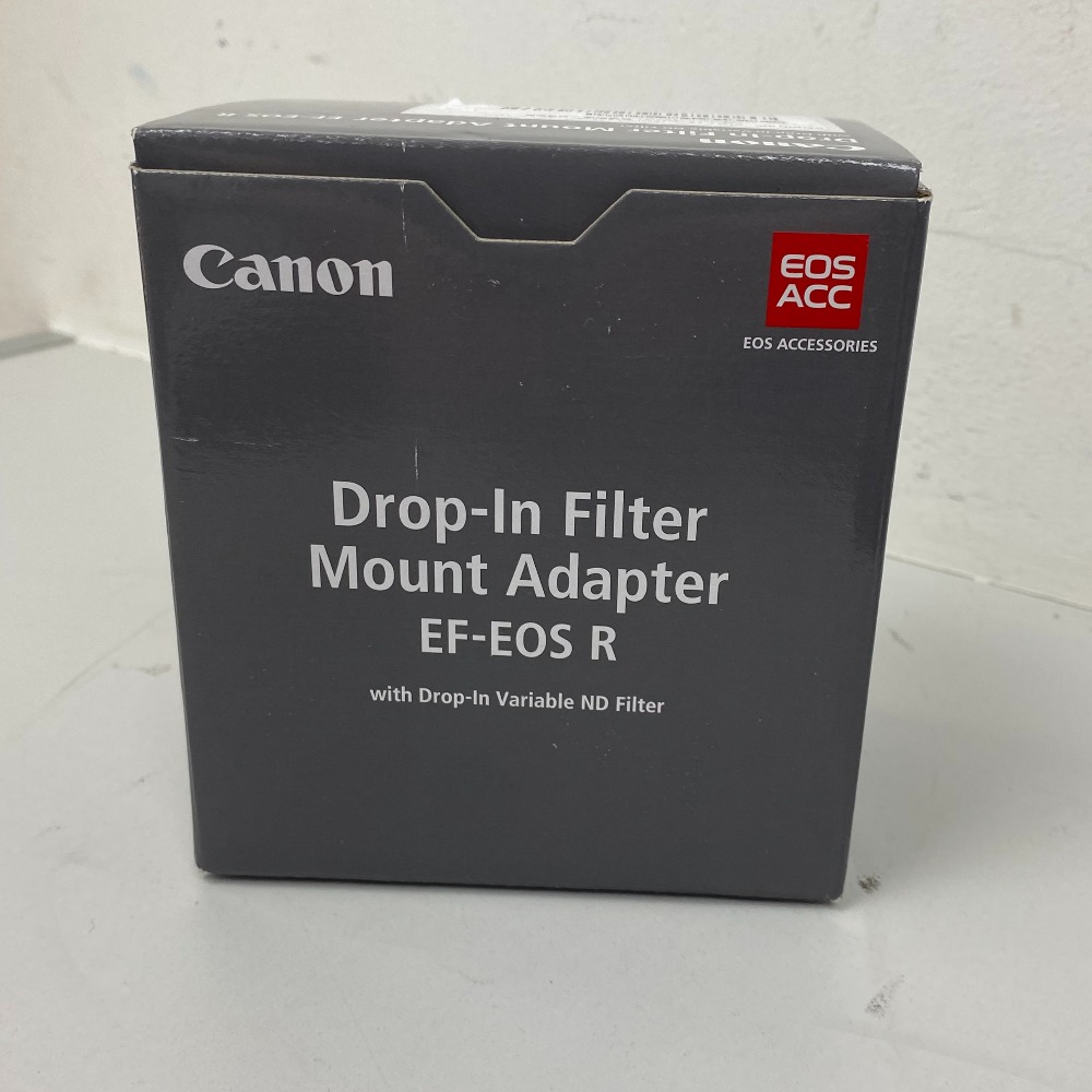 canon Canon EF-EOS R Drop-in Filter Mount Adapter with Drop-in Variable ...